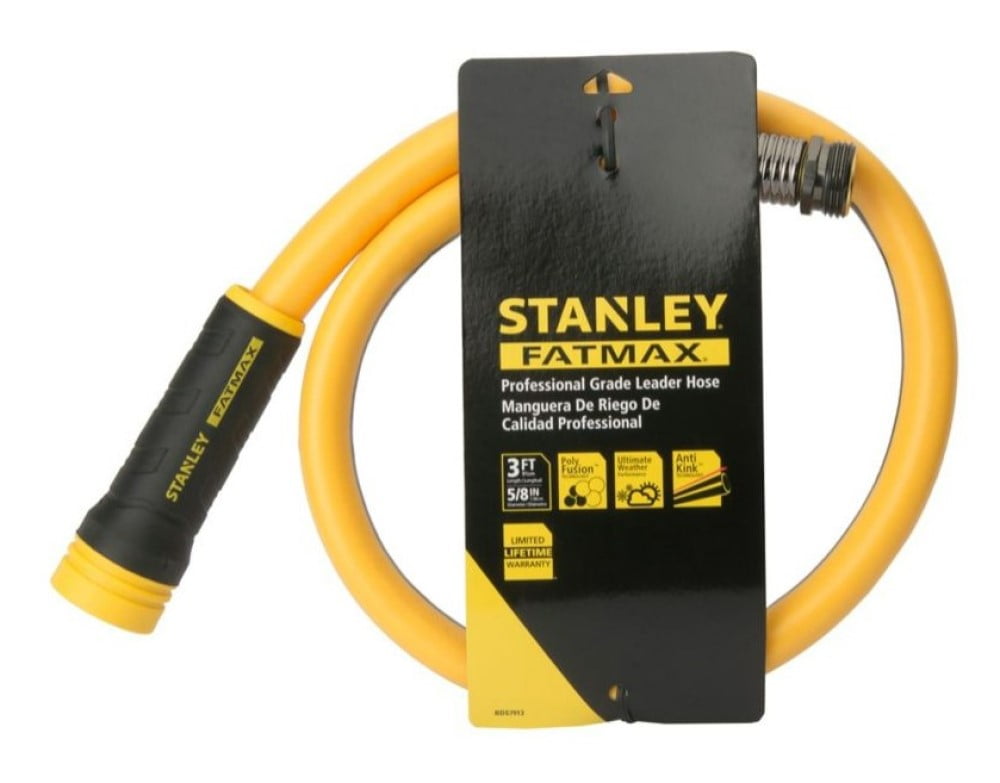 Stanley BDS7913 5/8 in. x 3 ft. FATMAX Leader Garden Hose - Walmart.com