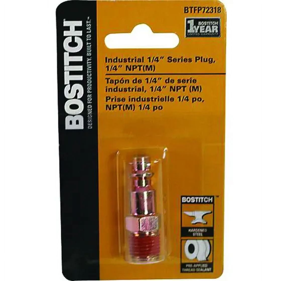 Stanley Bostitch BTFP72318 Industrial 1/4 Inch - 1/4 Inch NTP Male ...