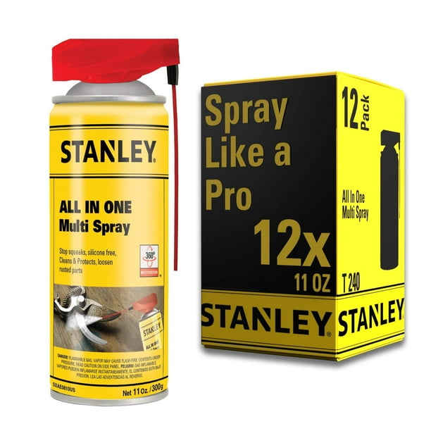 Stanley All In One Multi Spray - Corrosion Inhibitor, Lubricant,11oz-12 ...