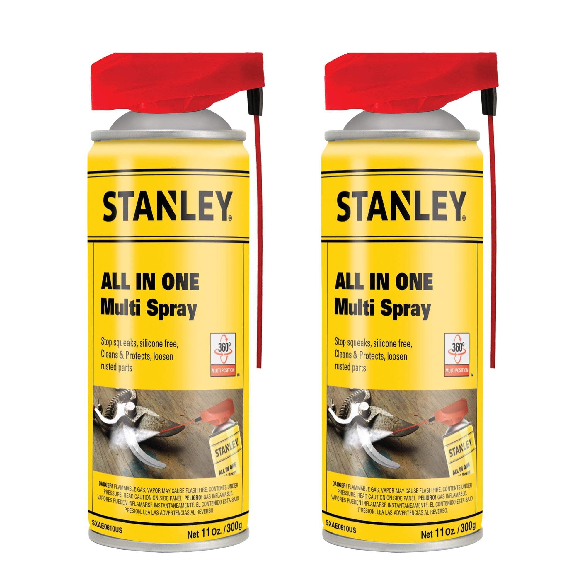 Stanley All In One Multi Spray - Corrosion Inhibitor, Lubricant, 11oz-2 ...