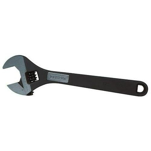 Stanley DeWalt Metric and SAE Adjustable Wrench 12 in. L 1 pc - Walmart.com