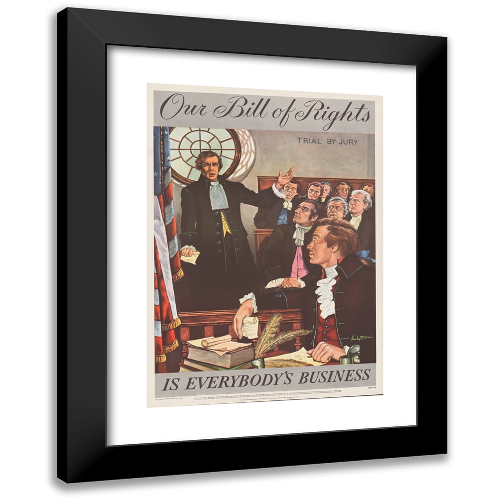 Stanley Dersh 11x14 Black Modern Framed Museum Art Print Titled - Our ...