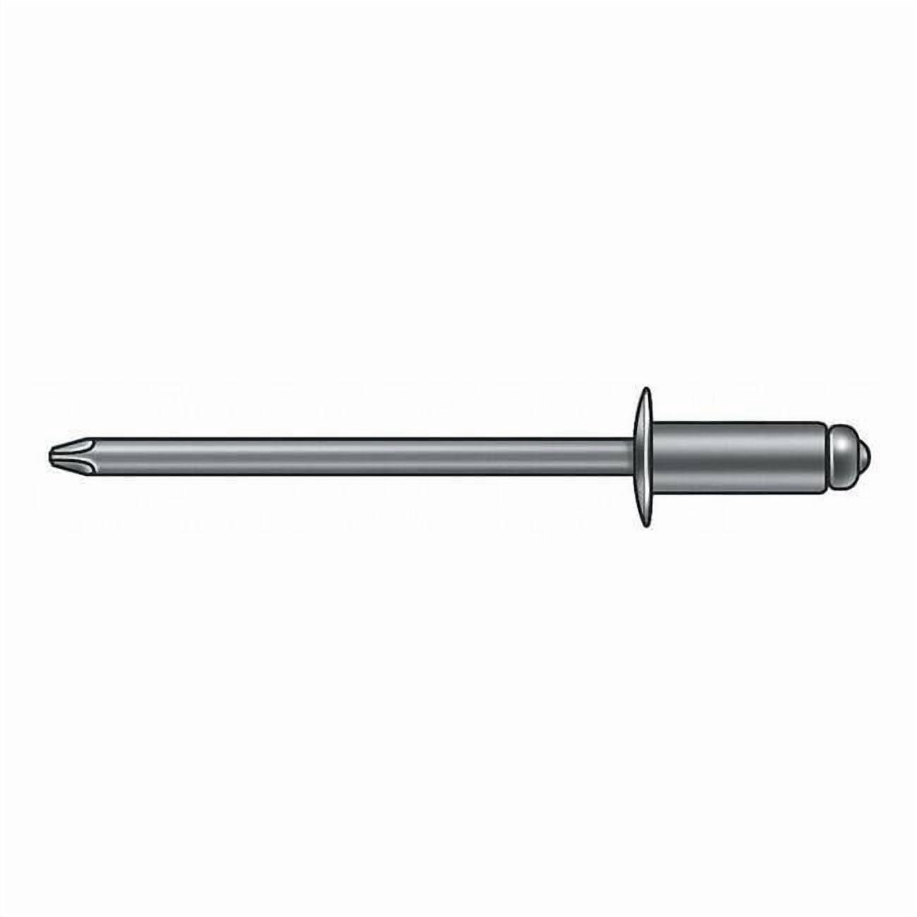 Stanley Engineered Fastening Blind Rivet,1/4 Dia,0.475 L,PK100 ...