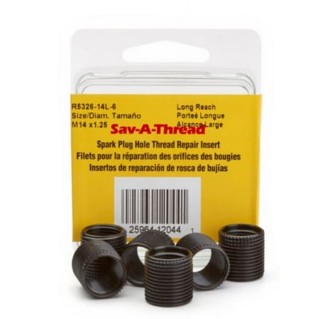 Stanley Engineered Fastening Helical Insert,12L14Stl,M14x1.25,PK6 R5326 ...