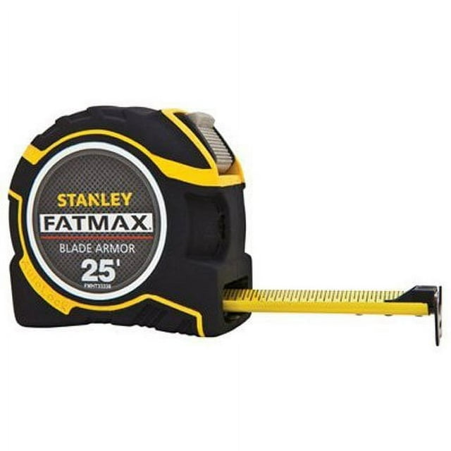Stanley FMHT33338L 25' L X 1-1/4" W FATMAX® Auto Lock Tape Measure ...