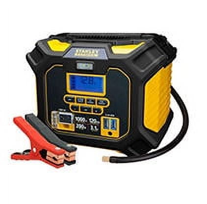 Stanley FatMax 1000 Peak Amp Portable Jump Starter, 200W Inverter, 120 ...