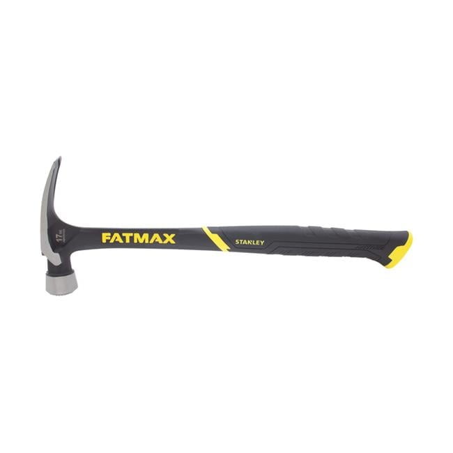 Stanley FatMax 17 oz. Checkered Face Framing Hammer Steel Handle ...