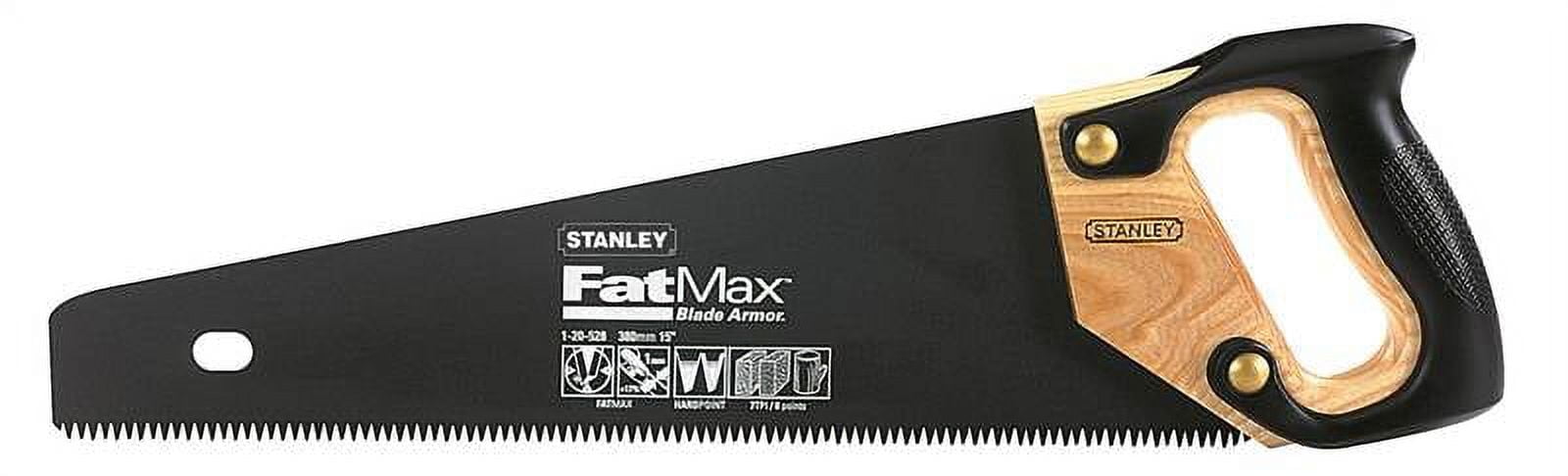 Stanley FatMax 20-046 15" 7 TPI Saw With Blade Armor Finish - Walmart.com