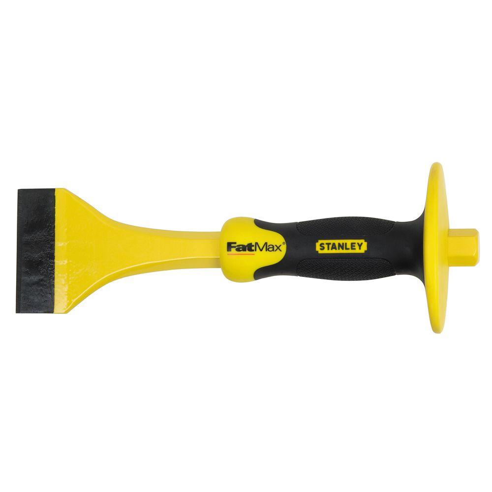 Stanley Fatmax 16-331 Floor Chisel With Bi-Material Hand Guar, 3" x 11 ...