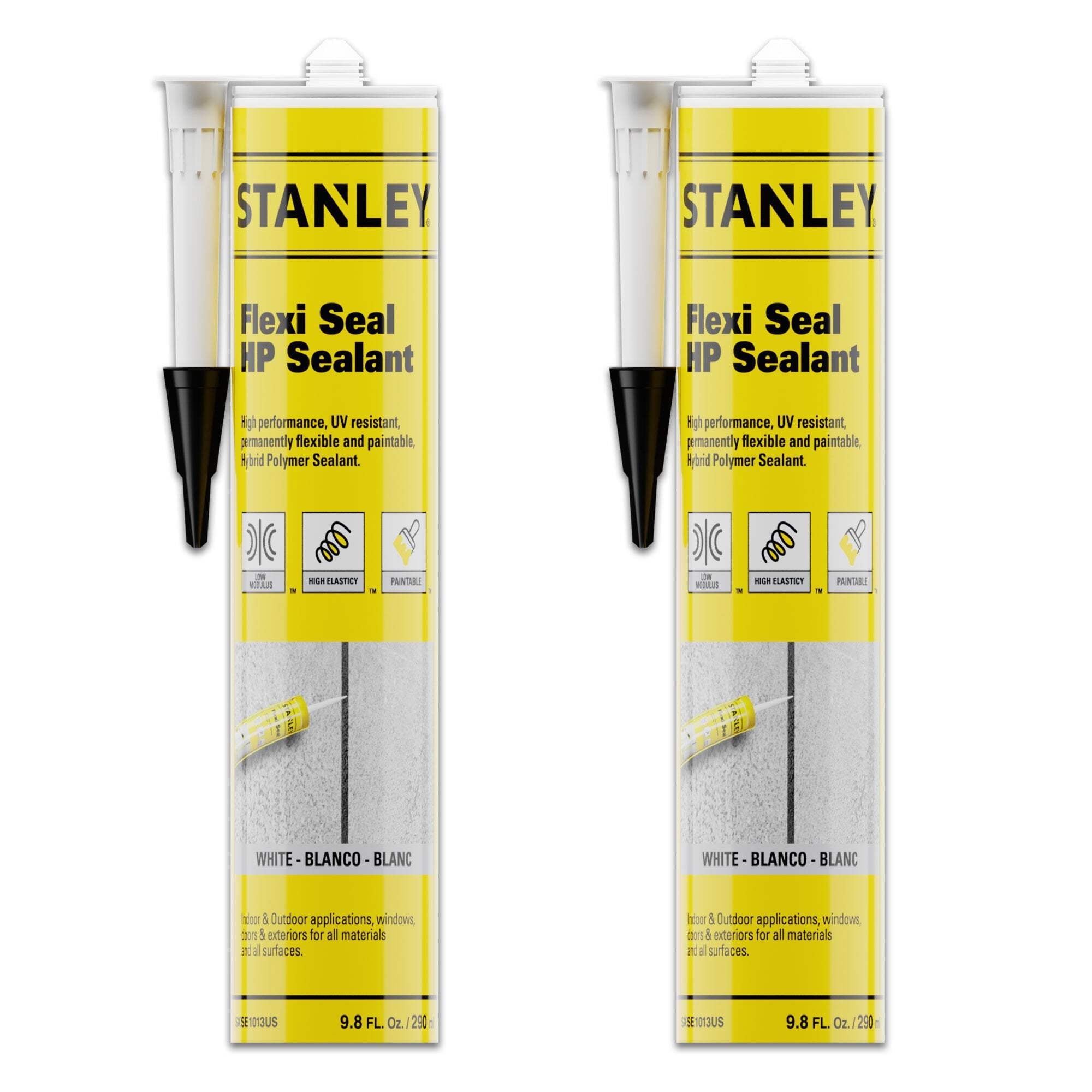 Stanley Flexi Seal-Hybrid Polymer Joint Sealant-RV Roof Sealant, 9.8 fl ...