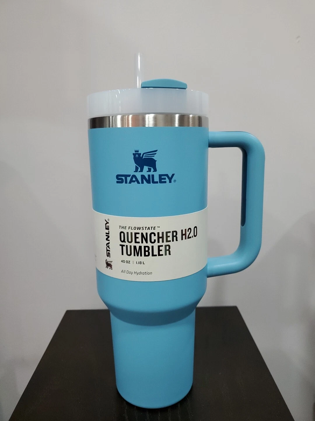 Stanley Flourish Car Mug Stanley stanley2 Generation 40OZ Large Capacity Insulation Mug, Pool ...