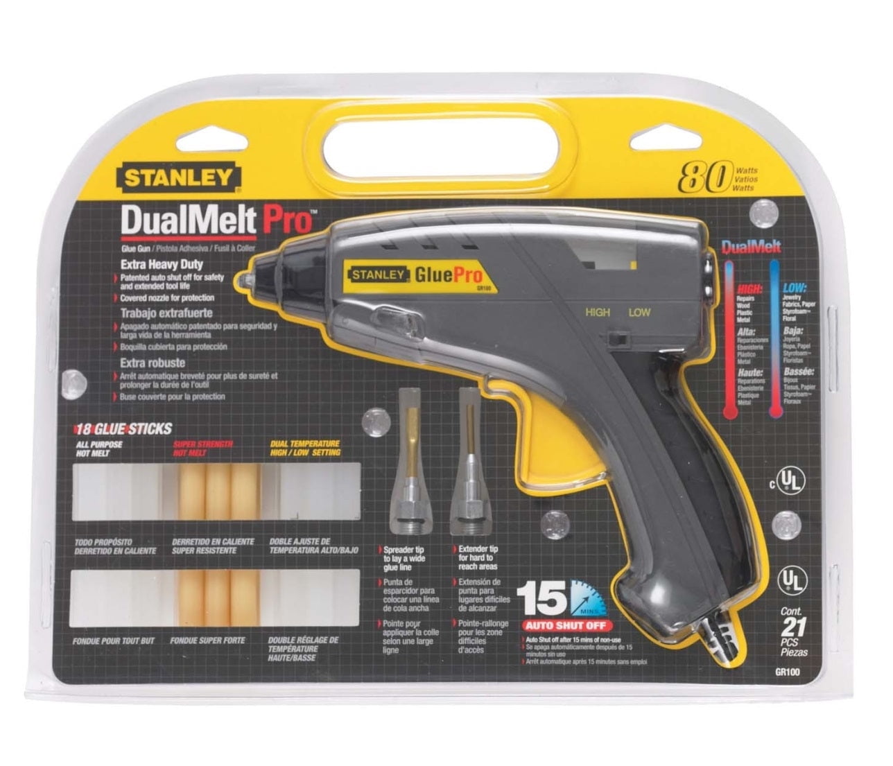 Stanley GR100 Glue-Pro DualMelt Glue Gun, Each - Walmart.com