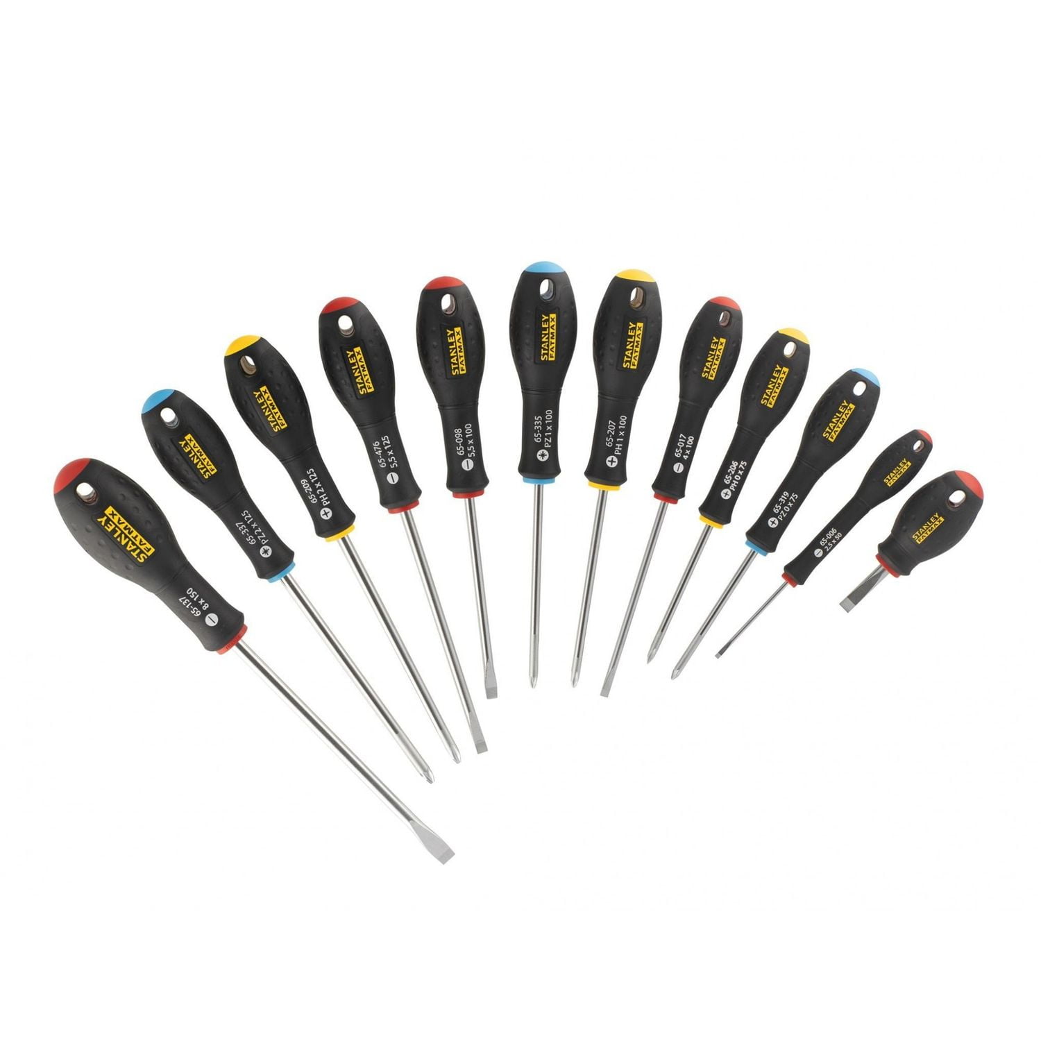 Stanley Hand Tools Fatmax Screwdriver Set, 12 Piece - Walmart.com