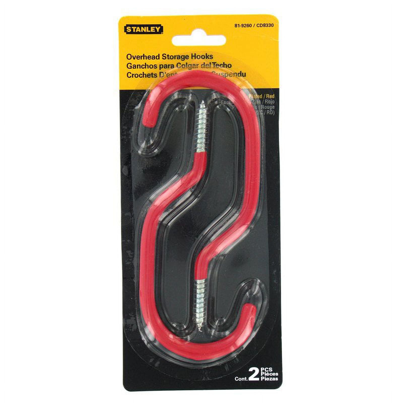 Stanley Hardware 132600 5-29/32" Screw-In Overhead Storage Hook ...