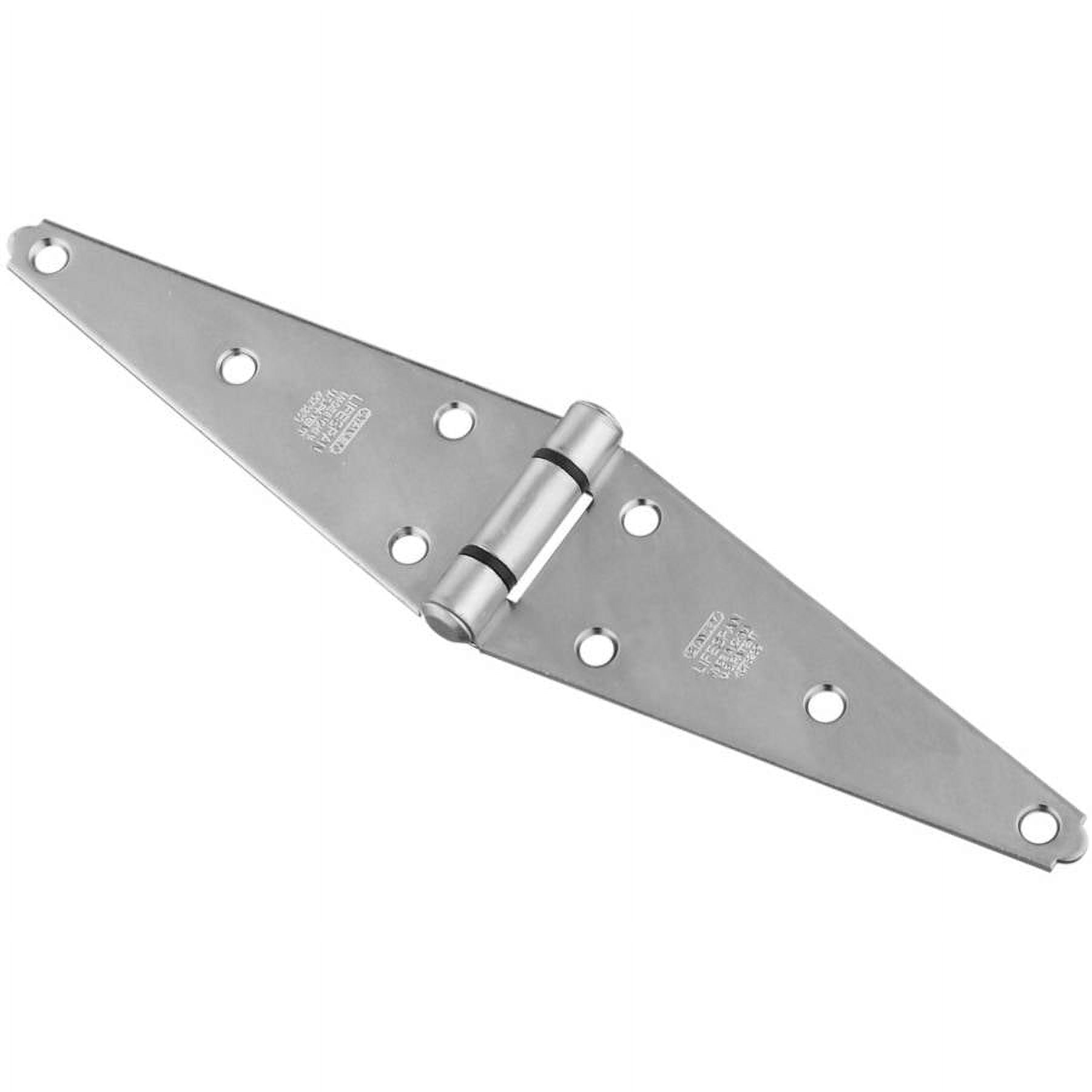 Stanley Hardware 141500 6" Zinc Heavy Duty Strap Hinges - Walmart.com