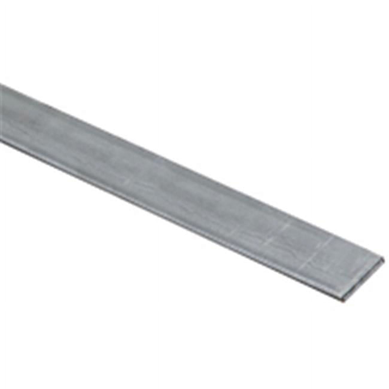 National Hardware Flat Bar Steel Flatbar - Galvanized Finish - 48 in L ...