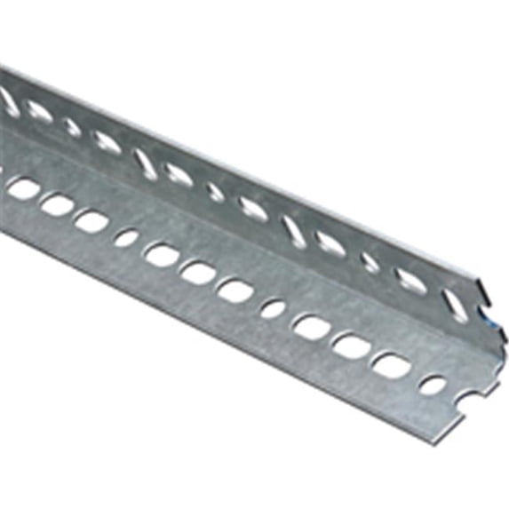Stanley Hardware, Steel Slotted Angle, 1-1/2x48 in, Galvanized ...