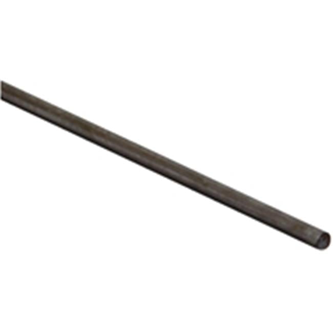 Stanley Hardware Round Weldable Smooth Rod - Steel, Smooth Finish - 48 ...