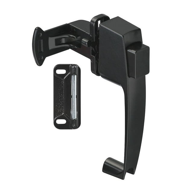 Stanley 748261 Keylocking Pushbutton Latch Black Coated - Walmart.com