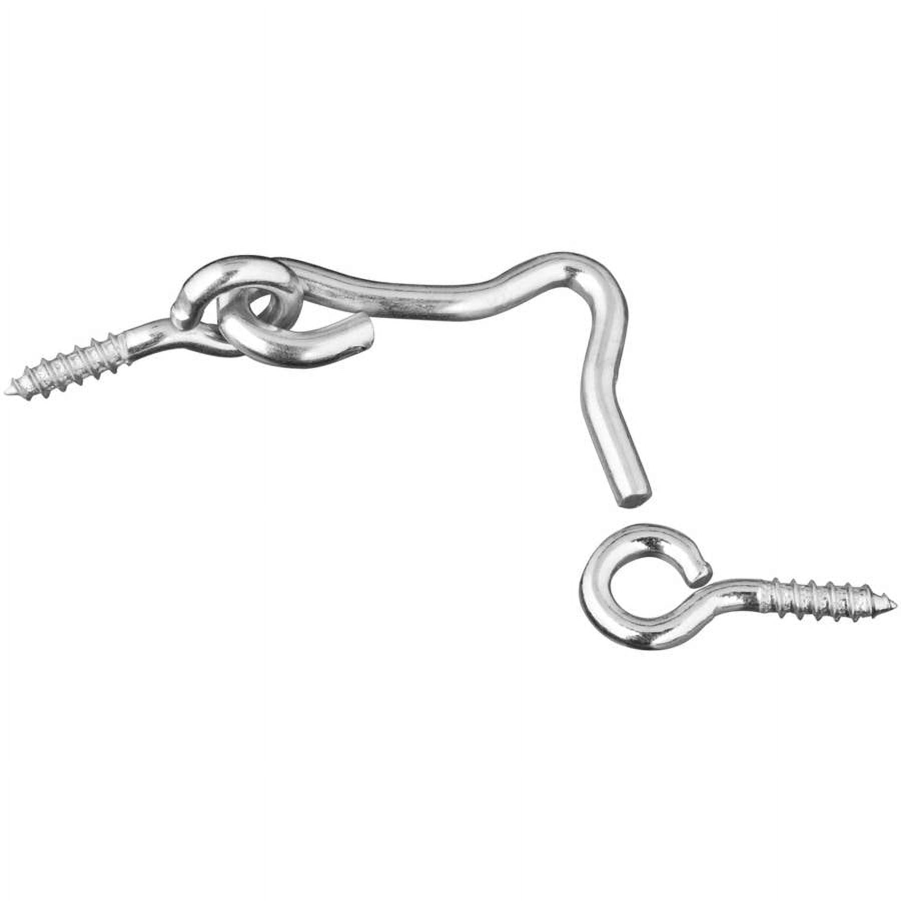 Stanley Hardware 750400 1" Zinc Plated Gate Hooks & Eyes, 3 Count ...