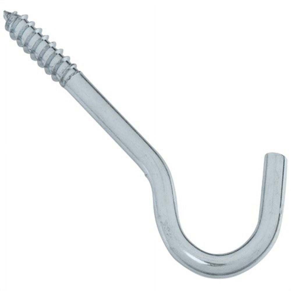 Stanley Hardware 752515 4-15/16" Zinc Plated Round End Screw Hook ...