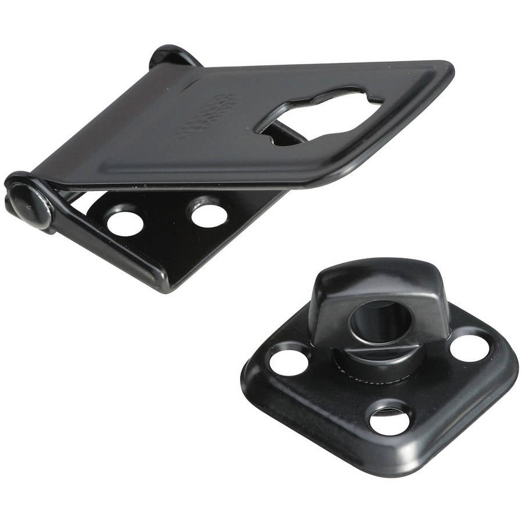 Stanley Hardware 755201 3-1/2" Black Coated Latching Post Safety Hasps ...