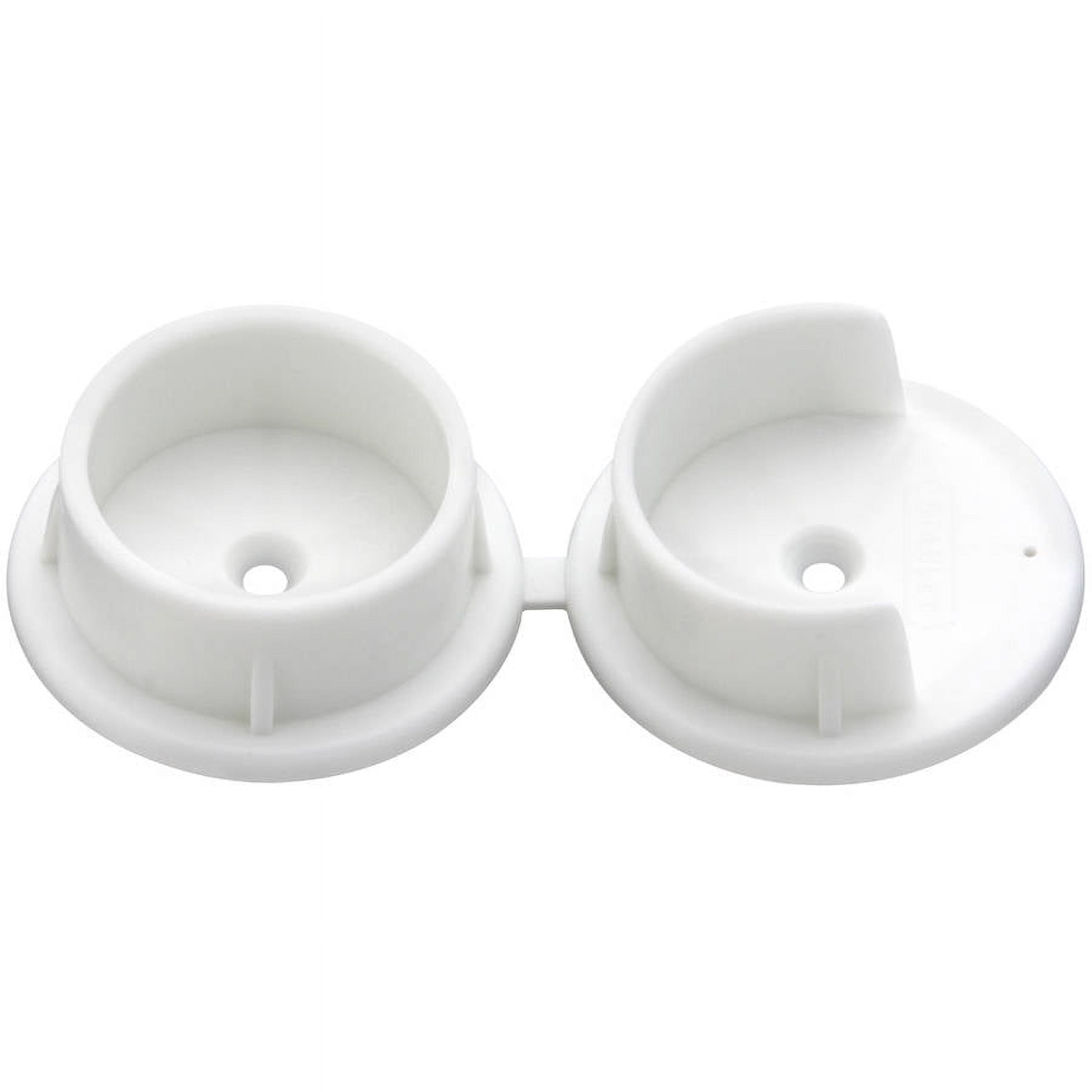 Stanley 75-6040 Plastic Closet Pole Socket 1-3/8" - Walmart.com