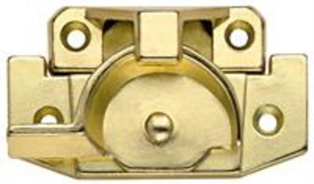Stanley 75-6047 Bright Brass Jimmy Proof Sash Lock - Walmart.com
