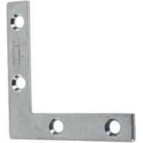 Stanley Hardware 757021 4" x 5/8" Zinc Flat Corner Braces, 4 Count ...