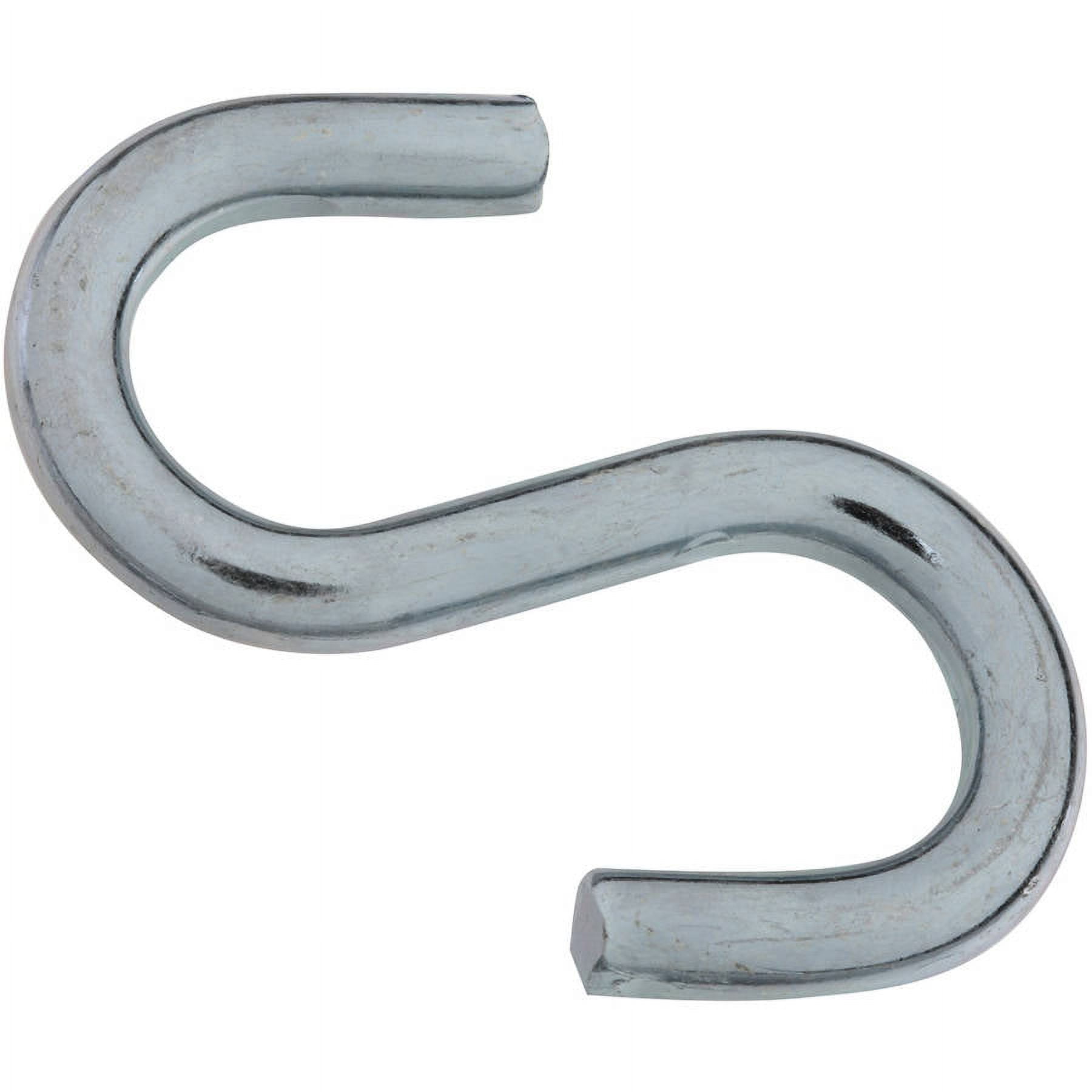 Stanley Hardware 759140 2-1/2" Zinc Open End S Hooks - Walmart Business ...