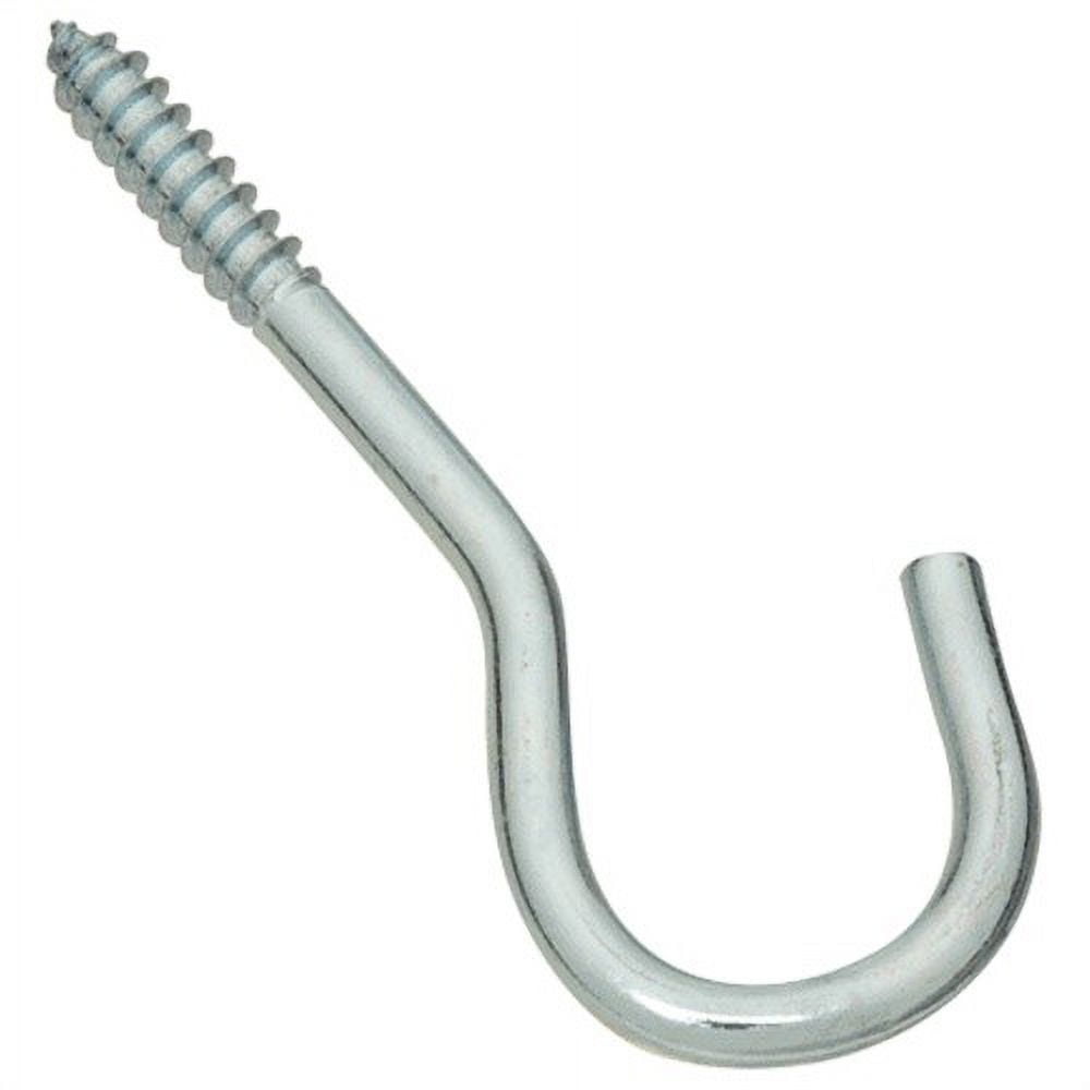 Stanley Hardware 765980 4-1/4" Zinc Plated Screw Hook - Walmart.com