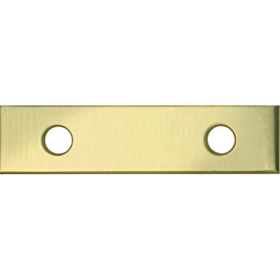 803770 - 2" Bright Brass(3) Mending Plate - Walmart.com