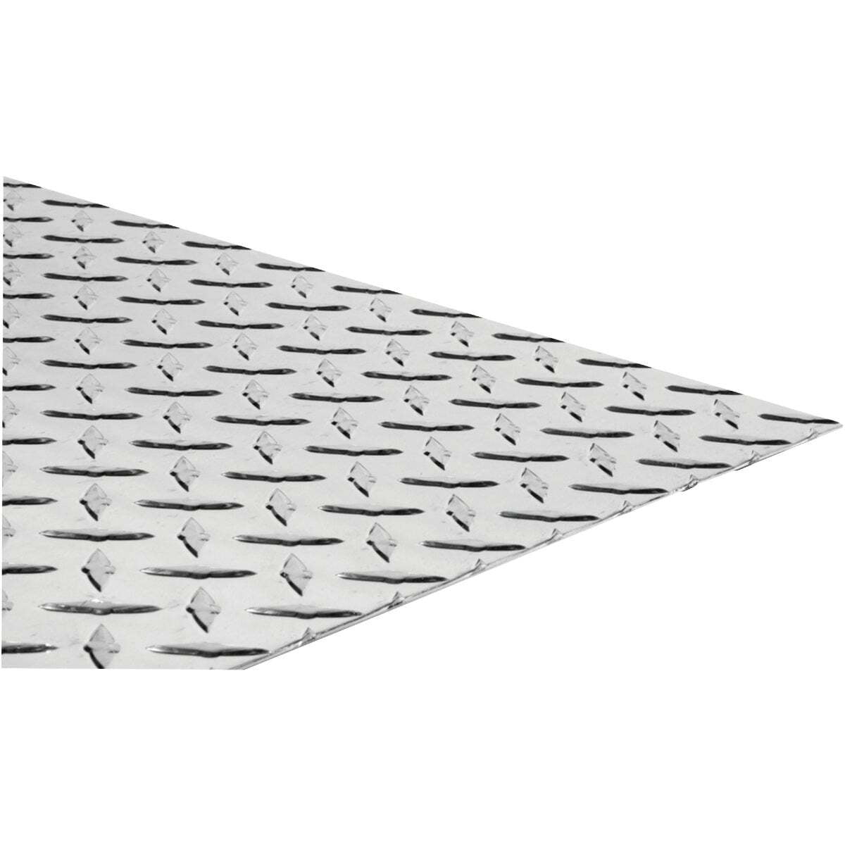 Spectrum Brands Aluminum Diamond Plate - Polished Finish - 24 x 12 in ...
