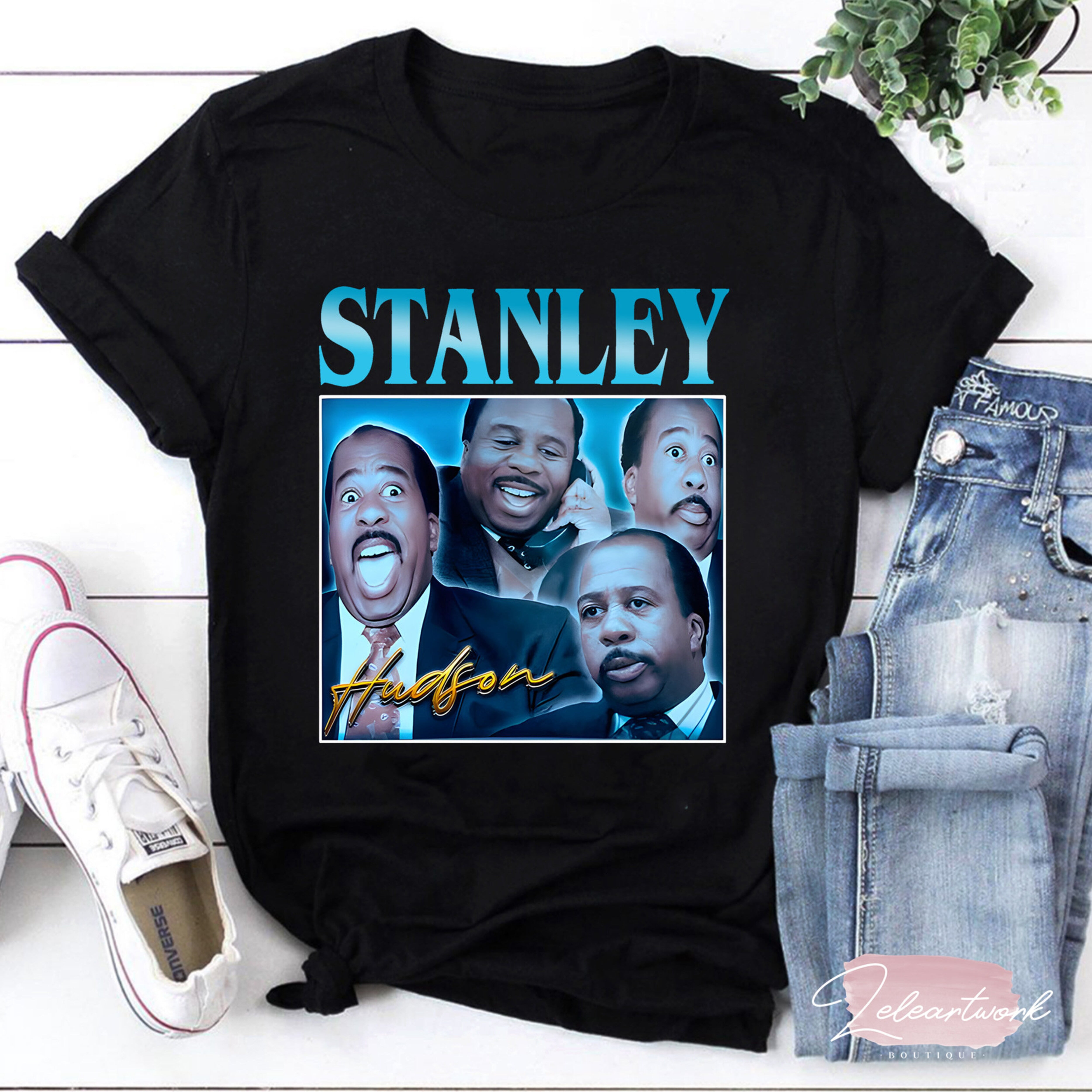 Stanley Hudson T-Shirt, The Office TV Show Shirt, Actor Shirt - Walmart.com