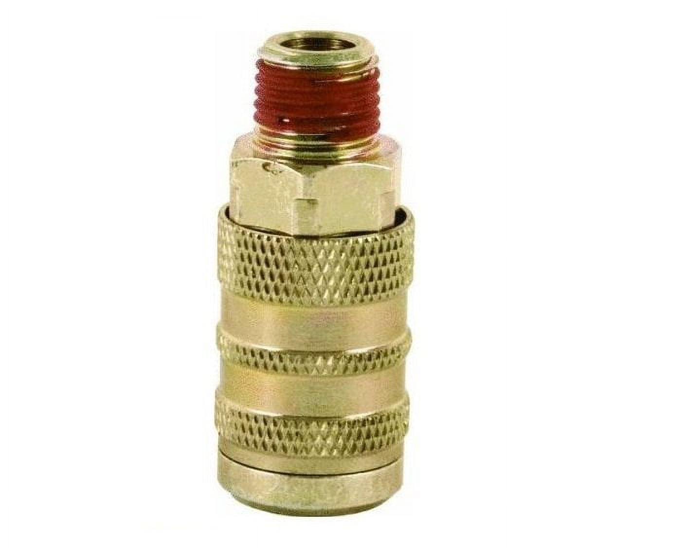 Stanley IC-14M Industrial Hose Adapter, 1/4 in, Coupler X MNPT, Steel ...