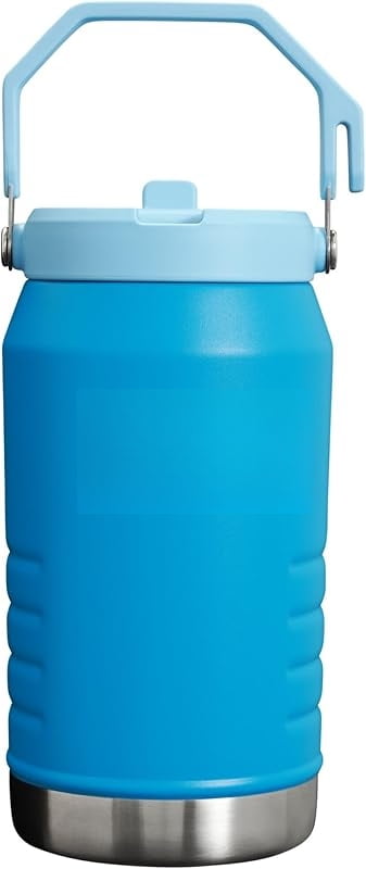 Stanley IceFlow Flip Straw Jug with Handle 64 oz| Twist On Lid and Flip ...