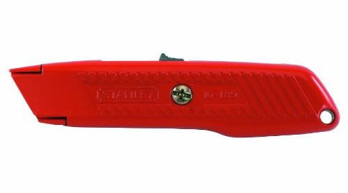 STANLEY Utility Knife, Interlock Safety, Self-Retracting, Round Point ...