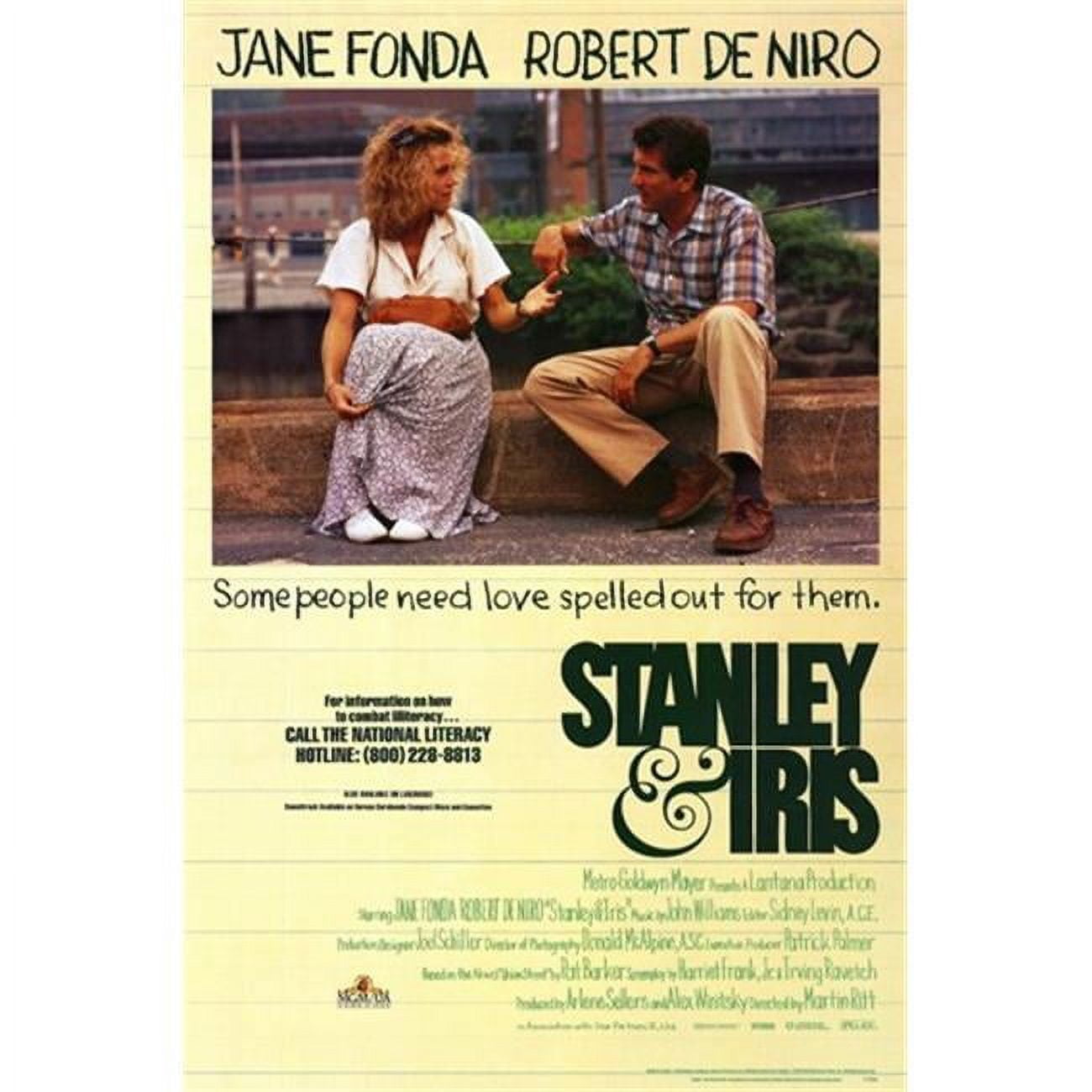 Stanley & Iris Movie Poster - 11 x 17 in. - Walmart.com