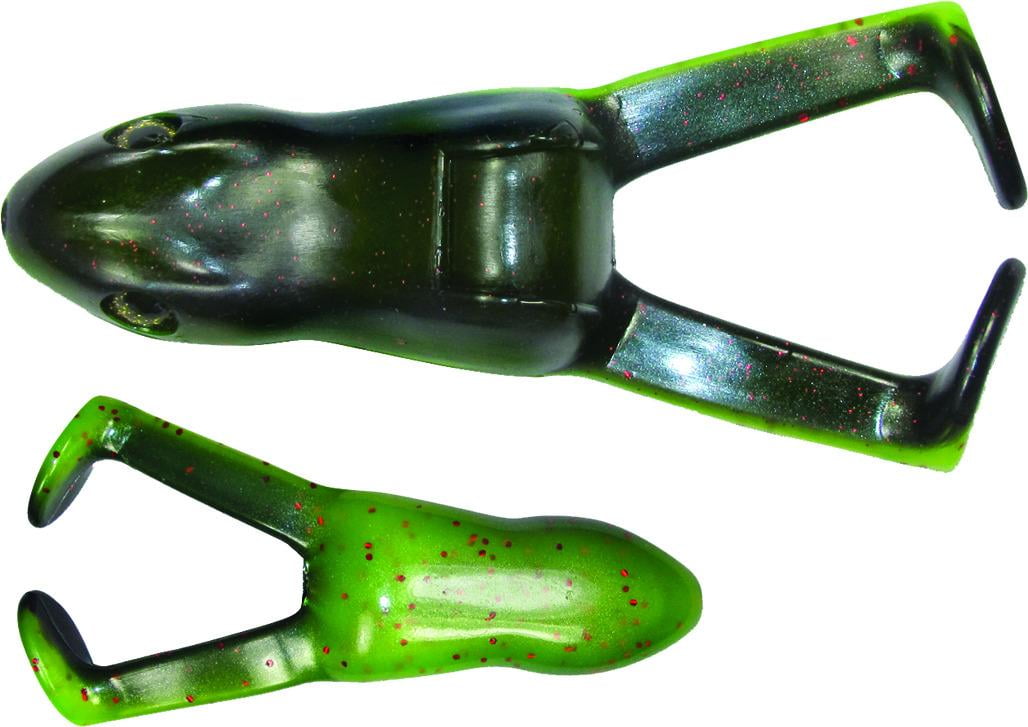 Stanley Jigs SRFT-211 Top Toad Catalpa Fishing Frog Lure Soft Plastic ...