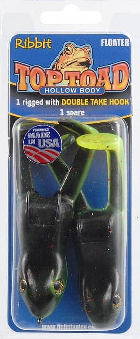 Stanley Jigs SRFT2-211 Top Toad Rigged Catalpa 2/Pk Fishing Lure Soft ...