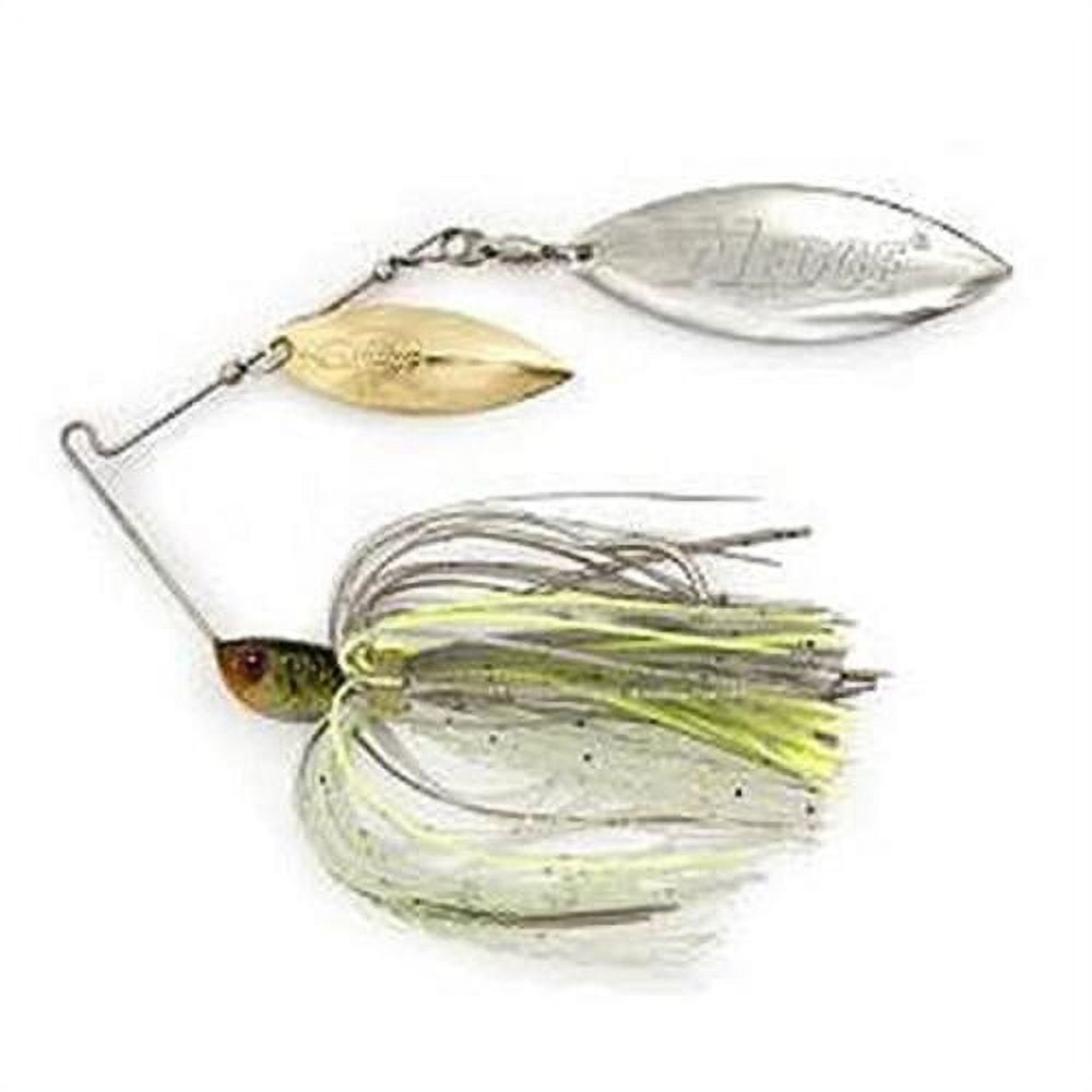Stanley Jigs WSE38-75W Wedge White/Chart FW Spinnerbait Fishing Lure ...
