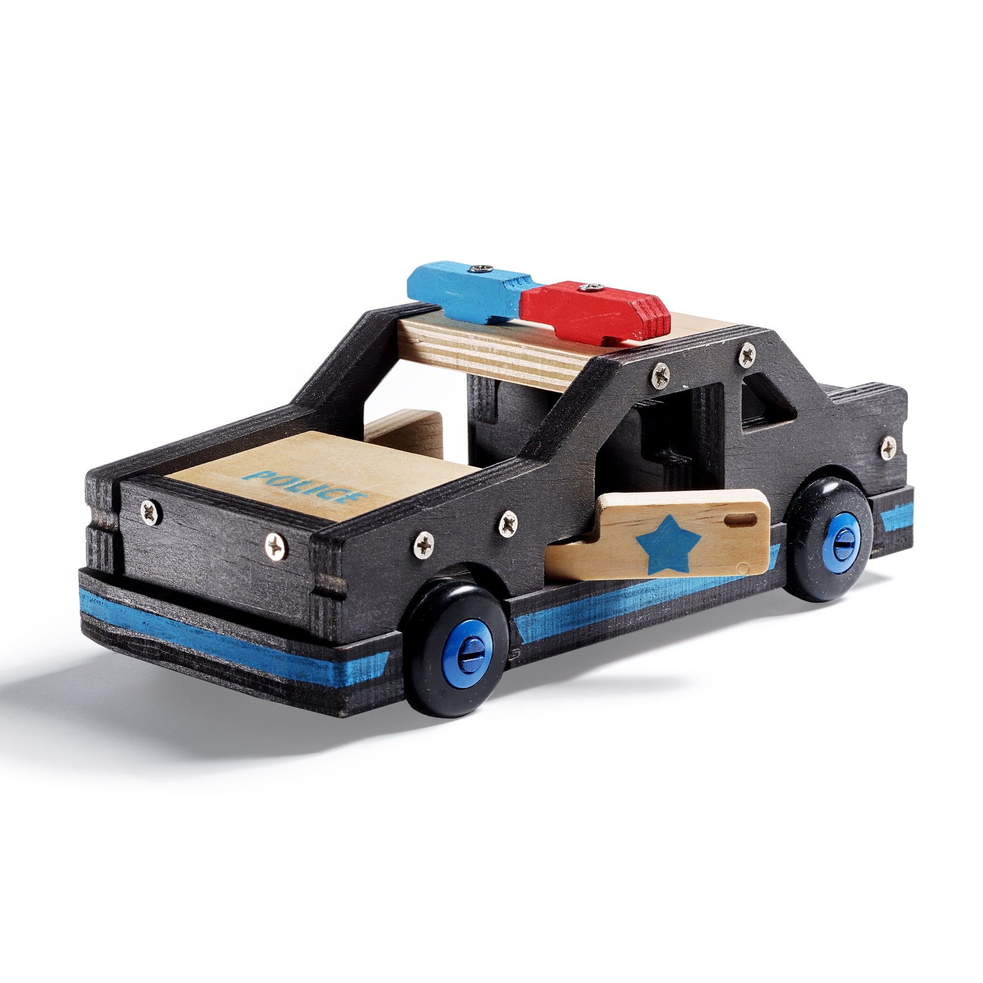 Stanley Jr - Build your Own Police Car Kit - Walmart.com