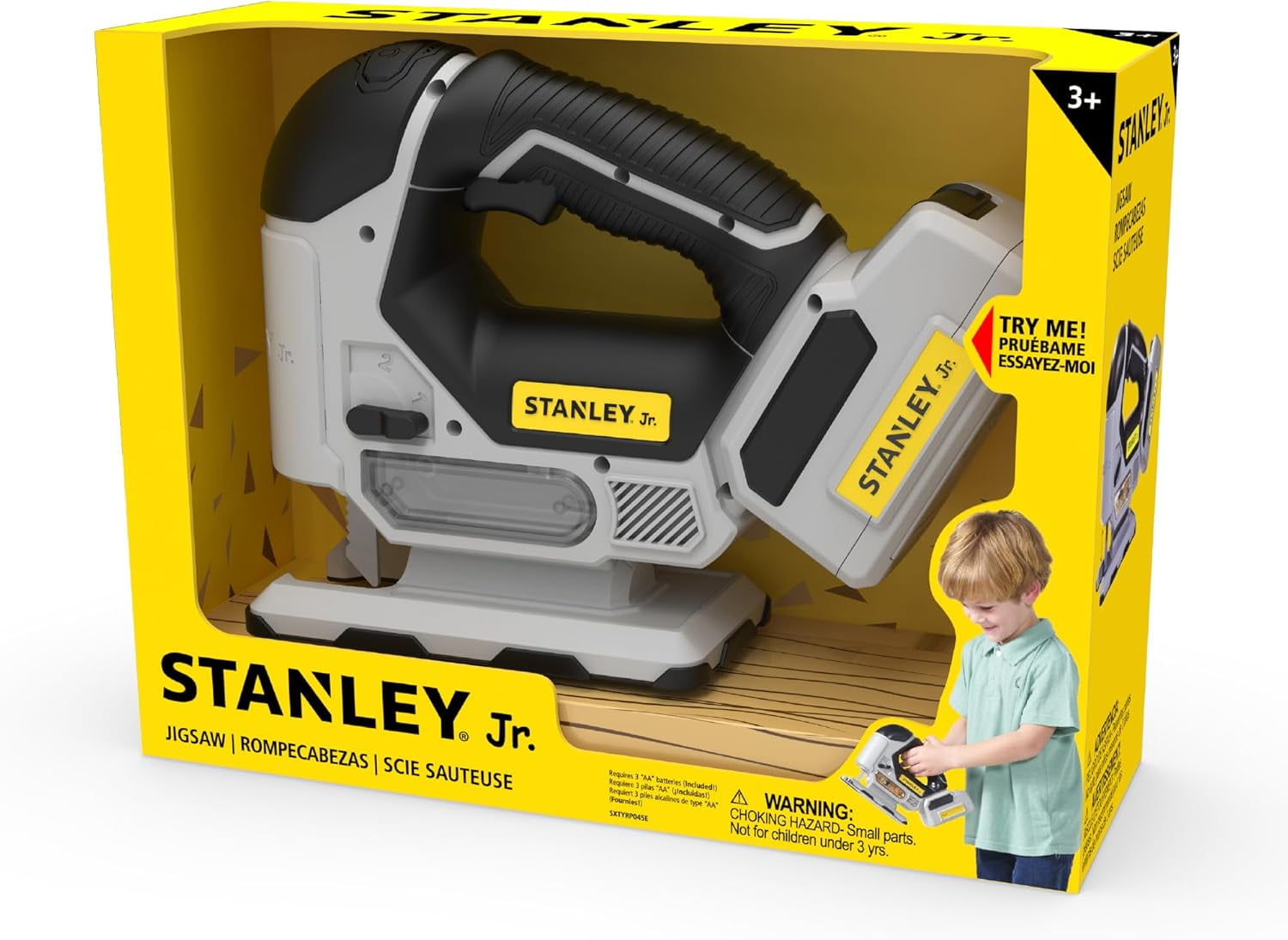 Stanley Jr. Kids Toy Power Tool Jigsaw Fun Pretend Play Tools for Young ...