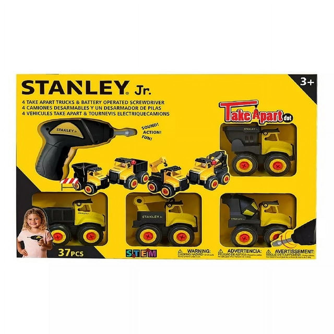 Stanley Jr. Take Apart Dump Truck - Walmart.com