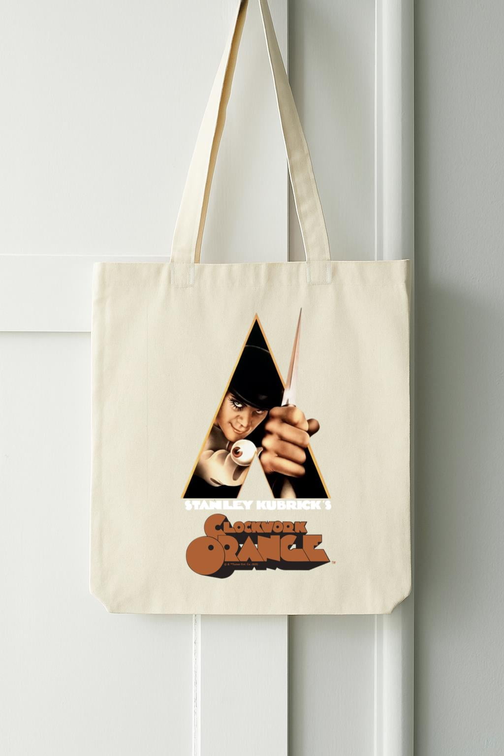 Stanley Kubrick A Clockwork Orange Poster T Bag Horror Movie Retro ...