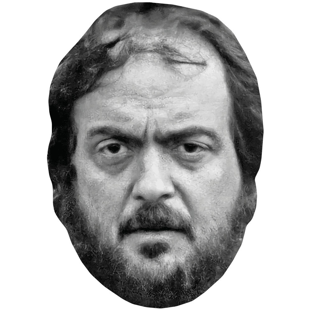 Stanley Kubrick (Beard) Celebrity Mask, Flat Card Face, Fancy Dress ...