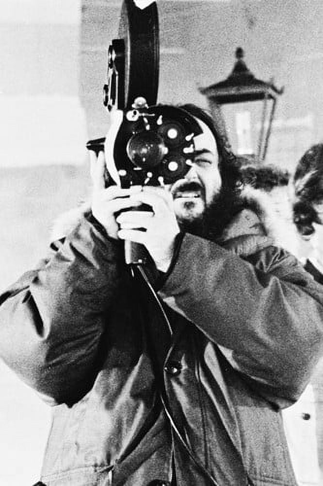 Stanley Kubrick Directing The Shining Holding Movie Camera 24x36 Poster ...