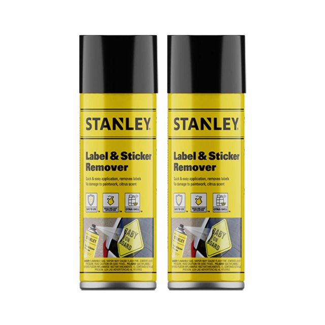 Stanley Label & Sticker Remover - Adhesive Remover, 5oz-2 Pack ...
