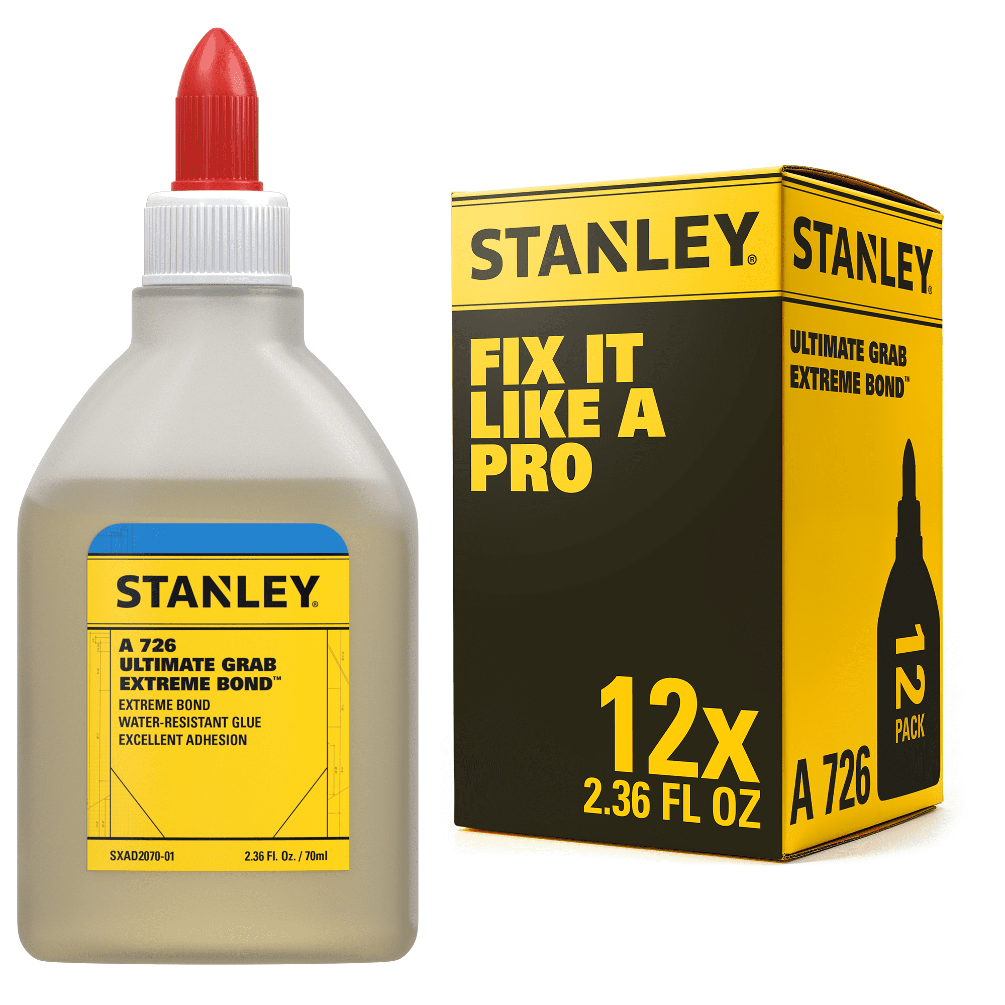 Stanley Multi Bond - Fast Curing Polyurethane Glue, 2.36 fl oz-12 Pack - Walmart.com