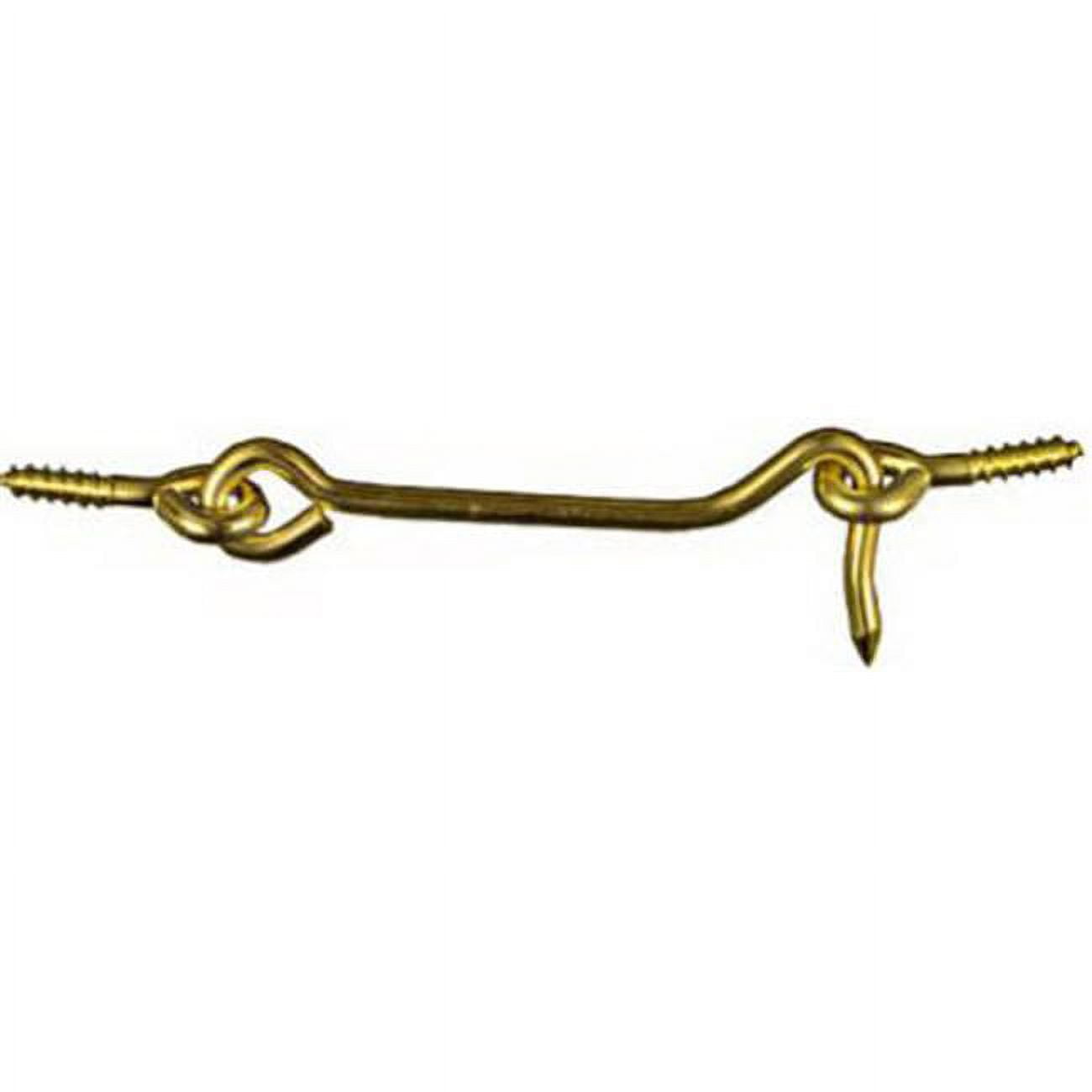 Stanley N247-742 4 in. Solid Brass Hook & Eye - Walmart.com